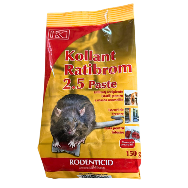 Ratibrom 2.5 Kollant pasta 150g - Pret Avantajos - Agroprod
