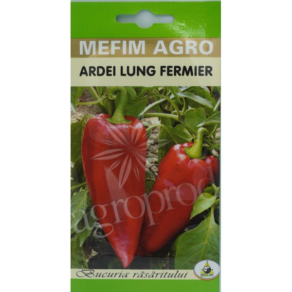 Seminte ardei lung Fermier (verde-rosu) - Pret Avantajos - Agroprod